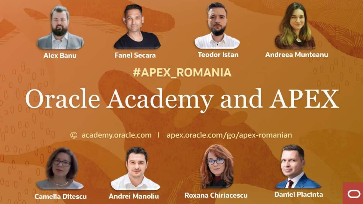 Oracle Academy Romania volunteers delivers the first hybrid hands-on ...