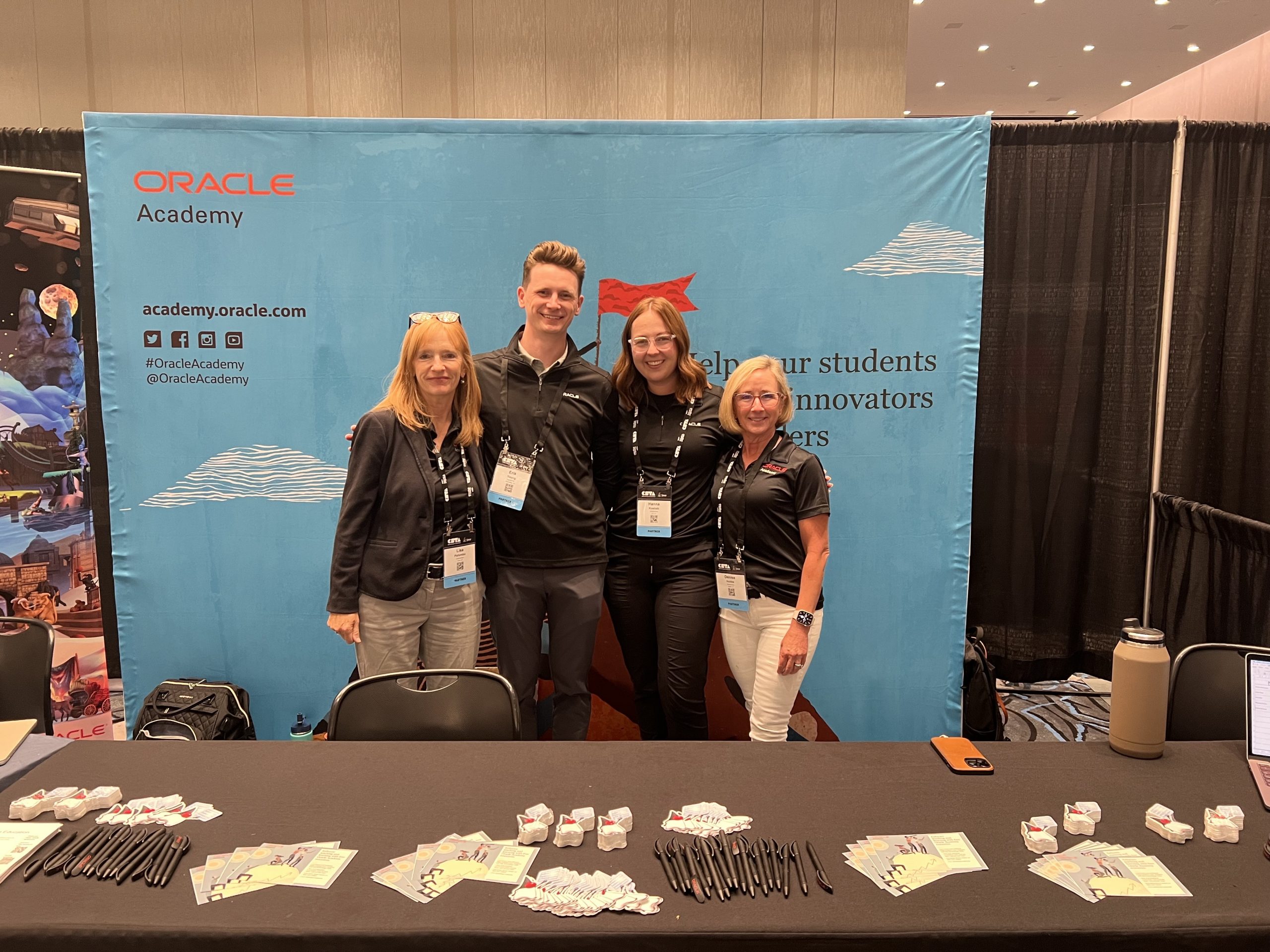 Oracle Academy North America team engages with educators from across ...