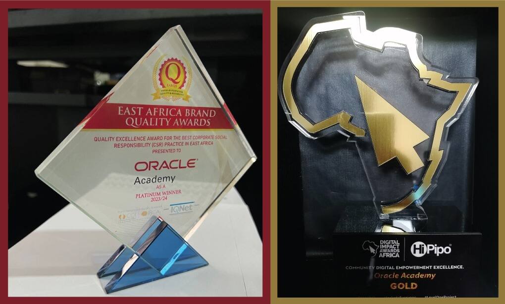 Oracle Academy awarded Gold and Platinum Honors for Digital Empowerment ...