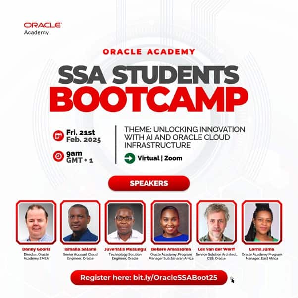 Oracle Academy Sub-Saharan Africa Students Bootcamp empowers learners ...
