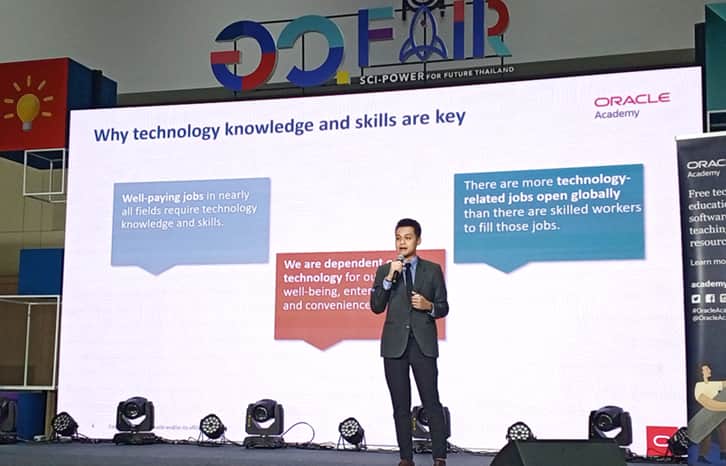Oracle Academy attends MHESI Fair 2024, Thailand, for an incredible ...