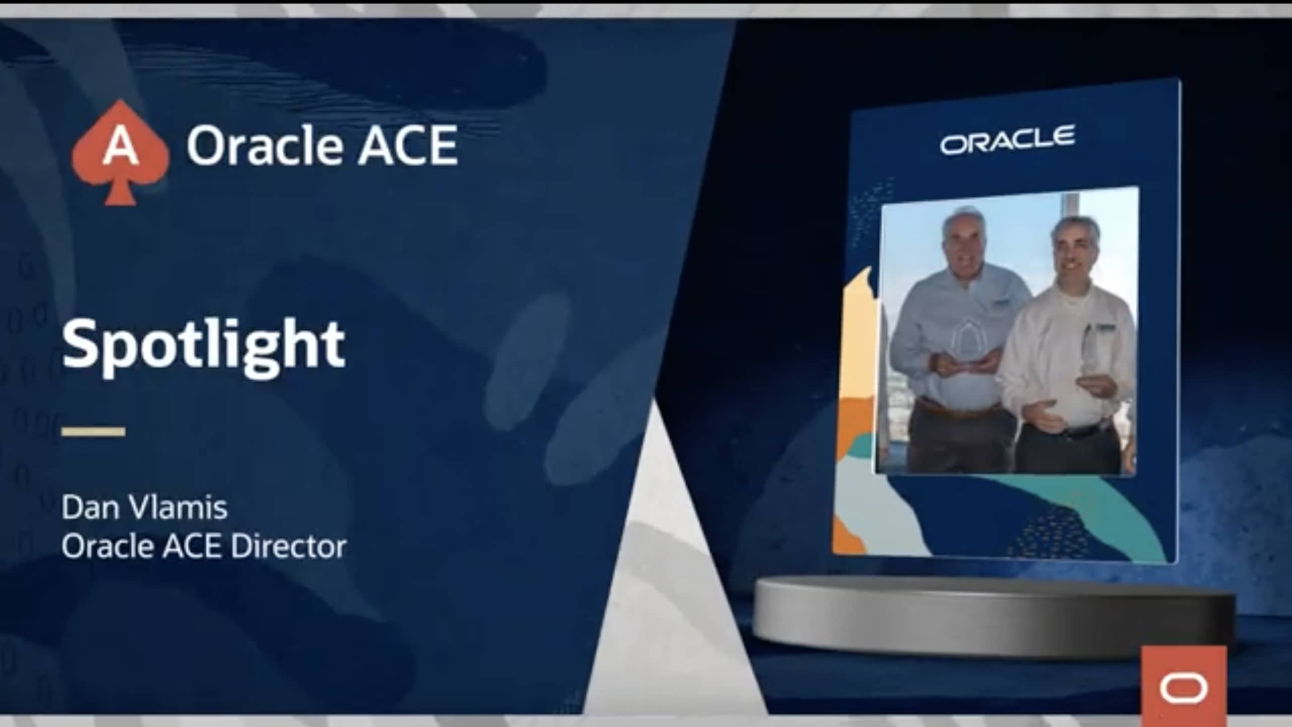 Oracle ACE Spotlight: Dan Vlamis, Oracle ACE Director | ace