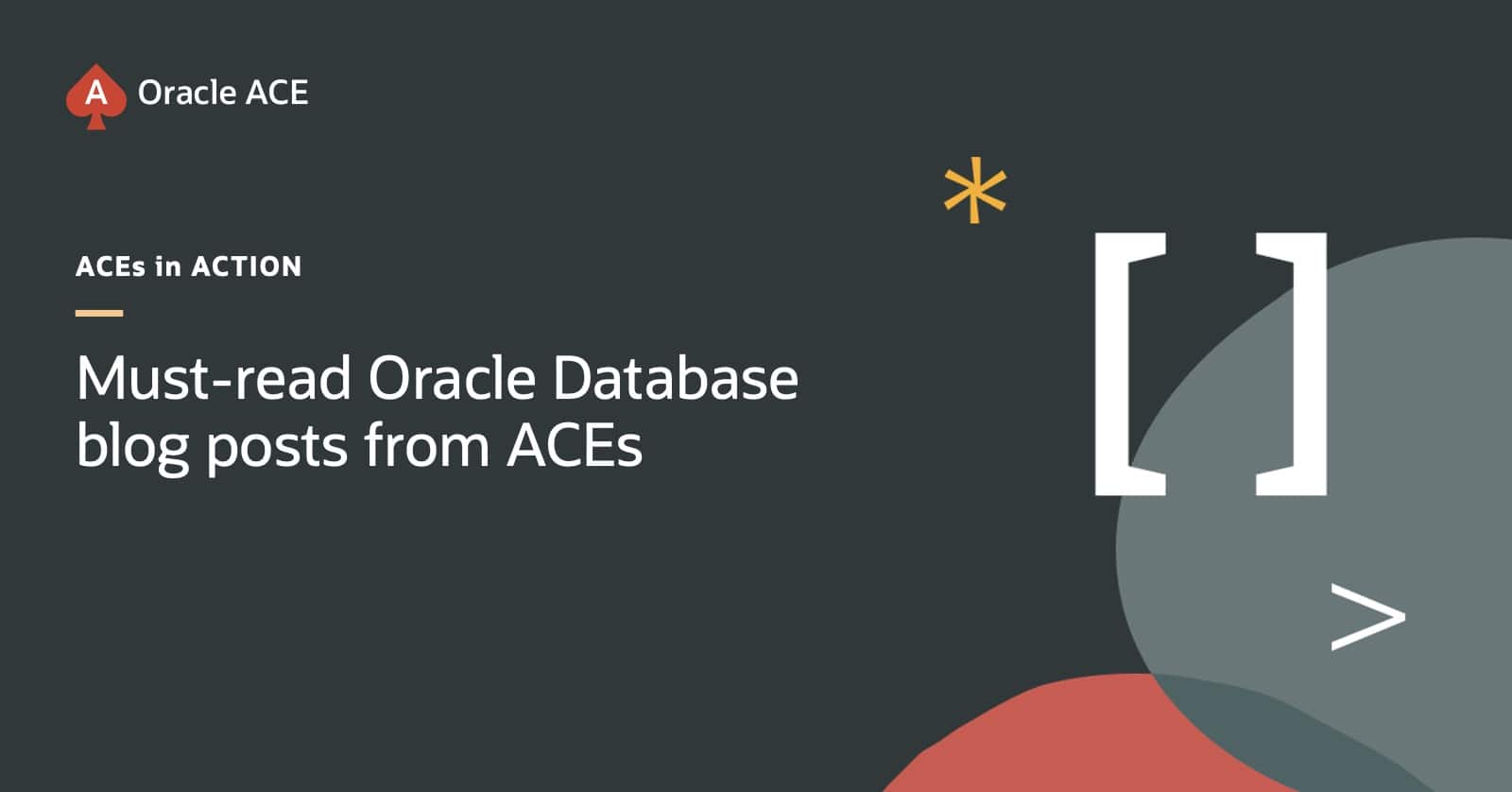 Must-read Oracle Database blog posts from ACEs | ace