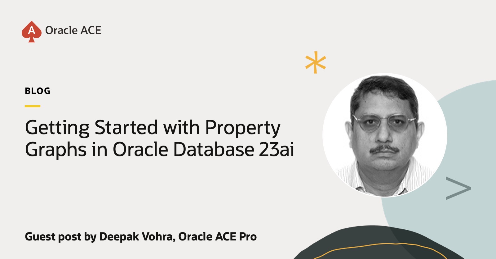 Getting Started with Property Graphs in Oracle Database 23ai | ace