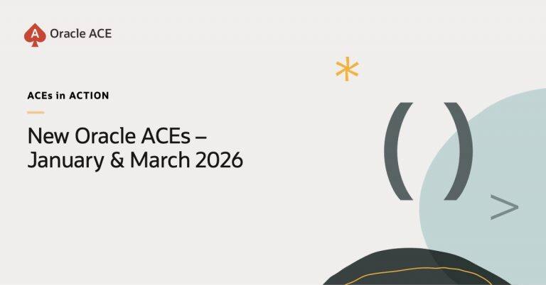 Oracle Blogs | Oracle ACE Program