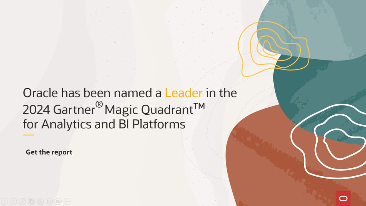 Oracle Analytics Named a Leader in the 2024 Gartner® Magic Quadrant ...