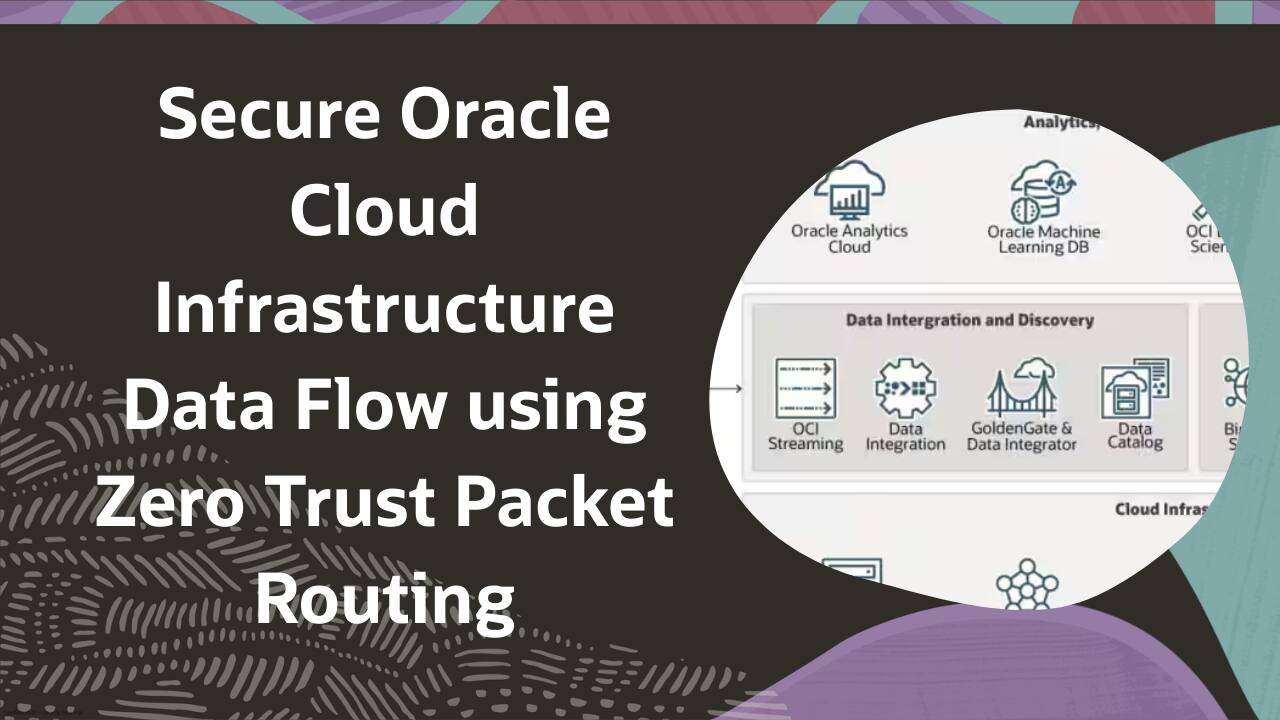 Secure Oracle Cloud Infrastructure Data Flow using Zero Trust Packet ...
