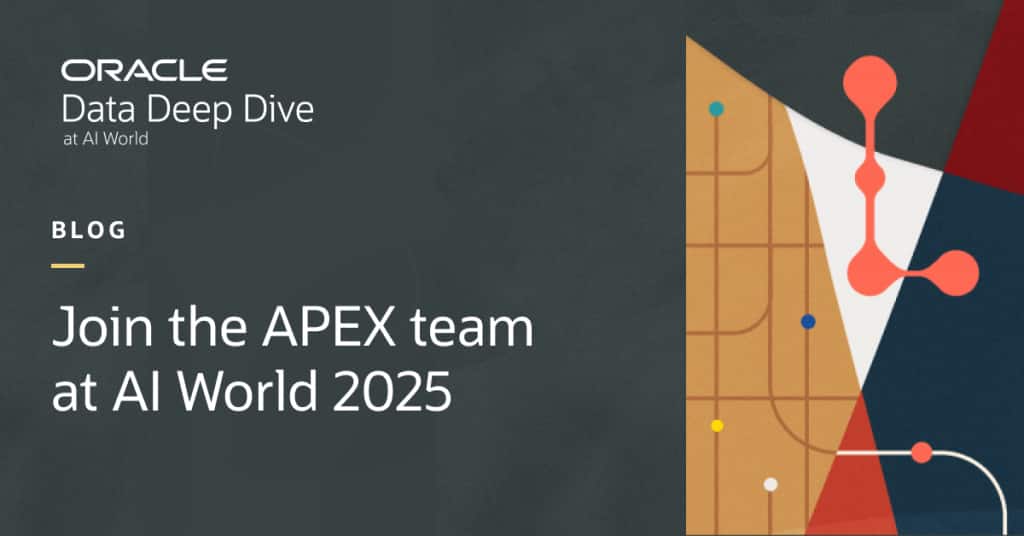 Oracle Blogs | Oracle APEX