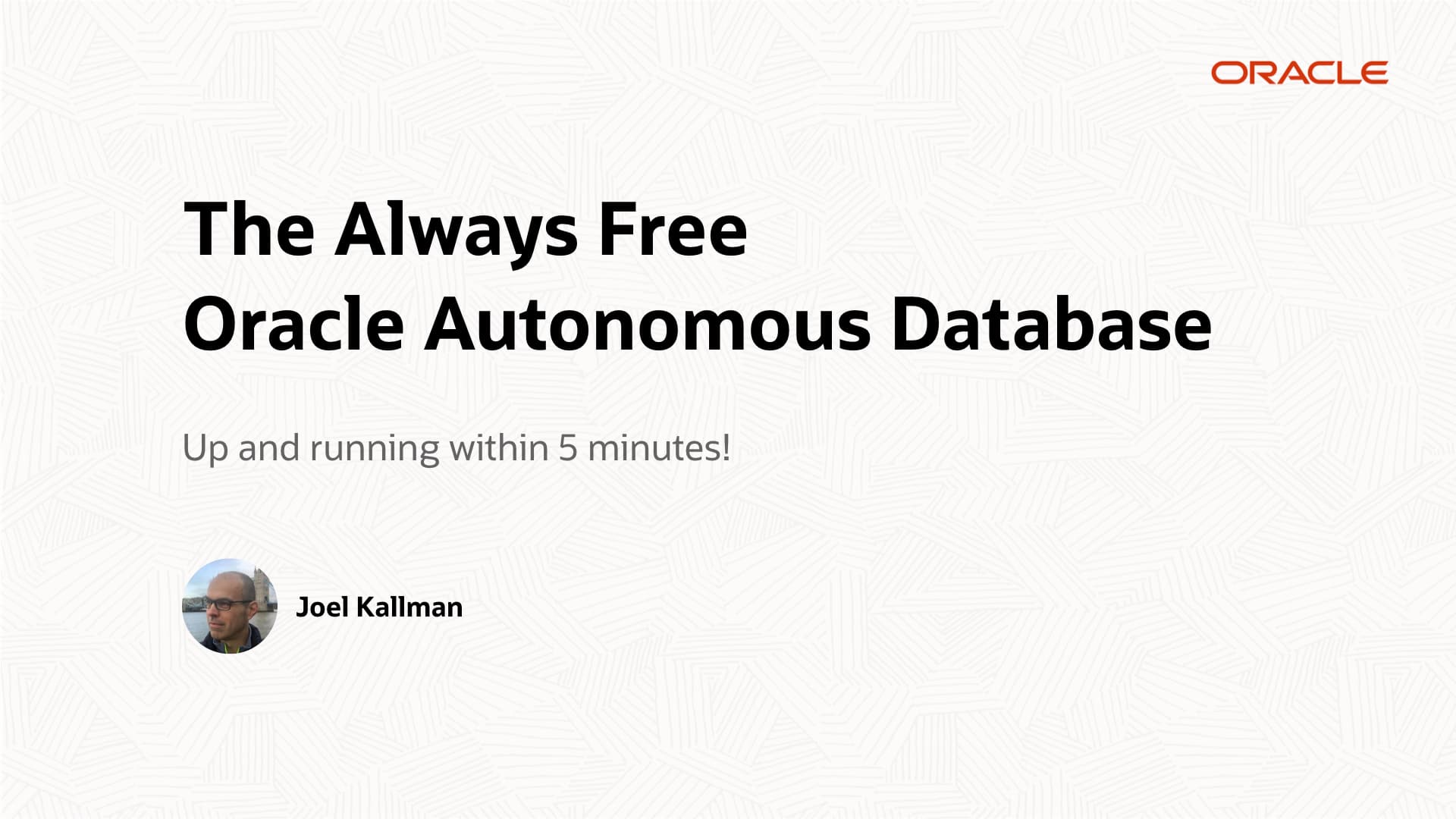 I Grabbed My Free Oracle Autonomous Database. Did You Get Yours? | apex