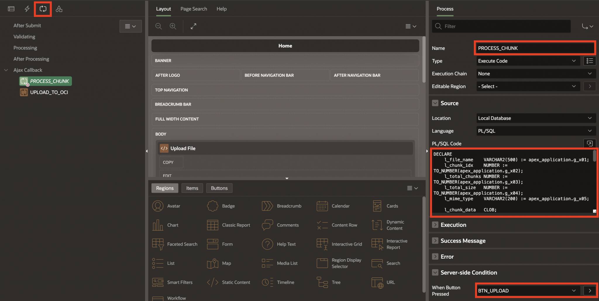 How to Upload Large Files in Oracle APEX using OCI Multipart Upload | apex