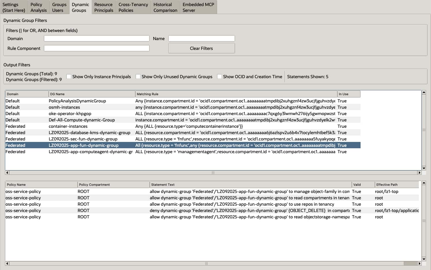 OCI Policy Analysis – Tool Overview | cloud-infrastructure