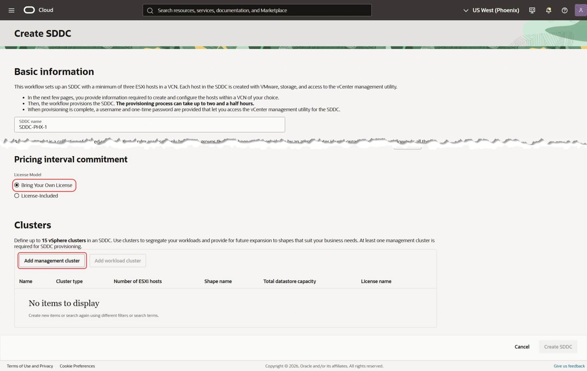 Bring Your Own License (BYOL) for Oracle Cloud VMware Solution is Now ...