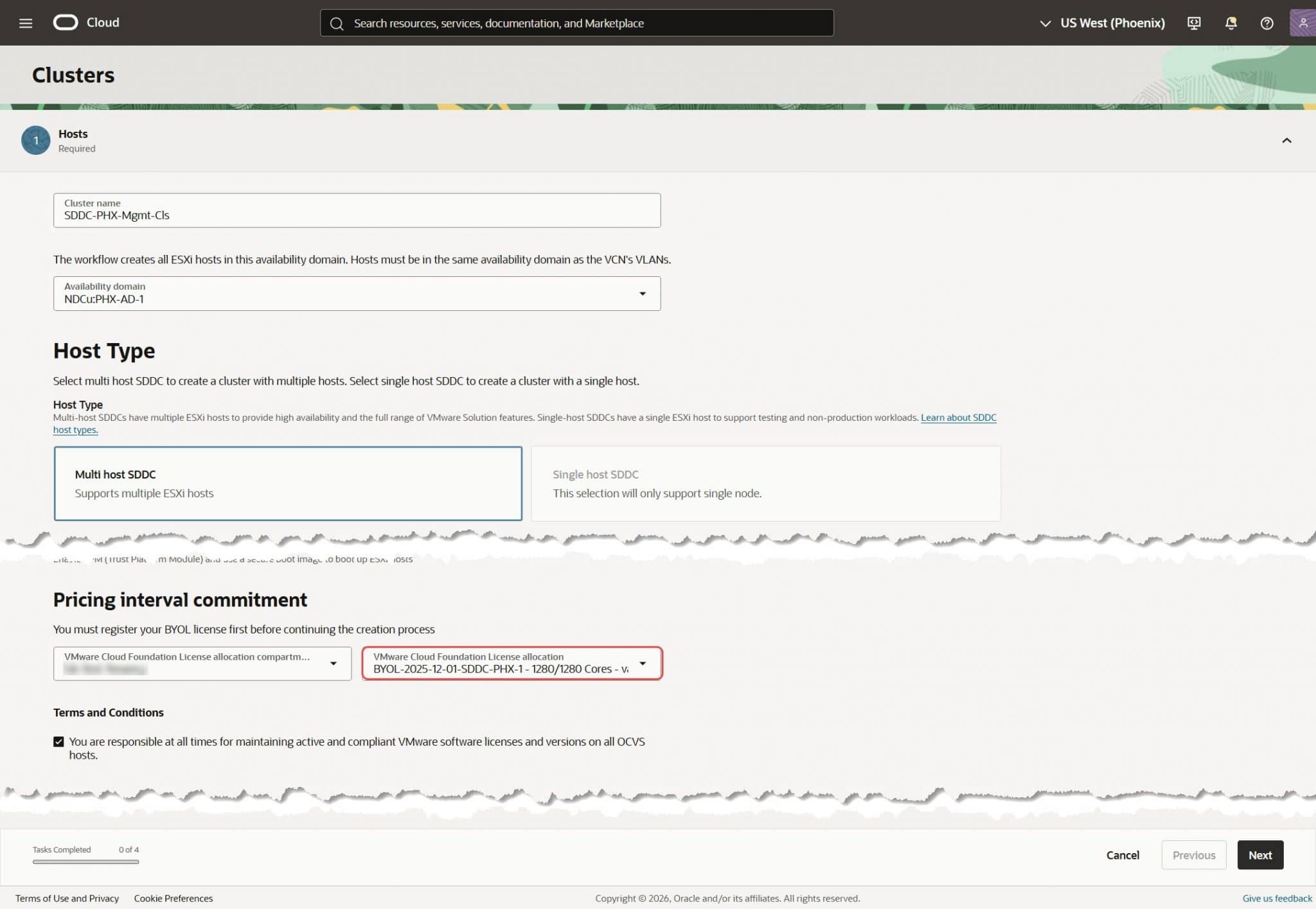 Bring Your Own License (BYOL) for Oracle Cloud VMware Solution is Now ...