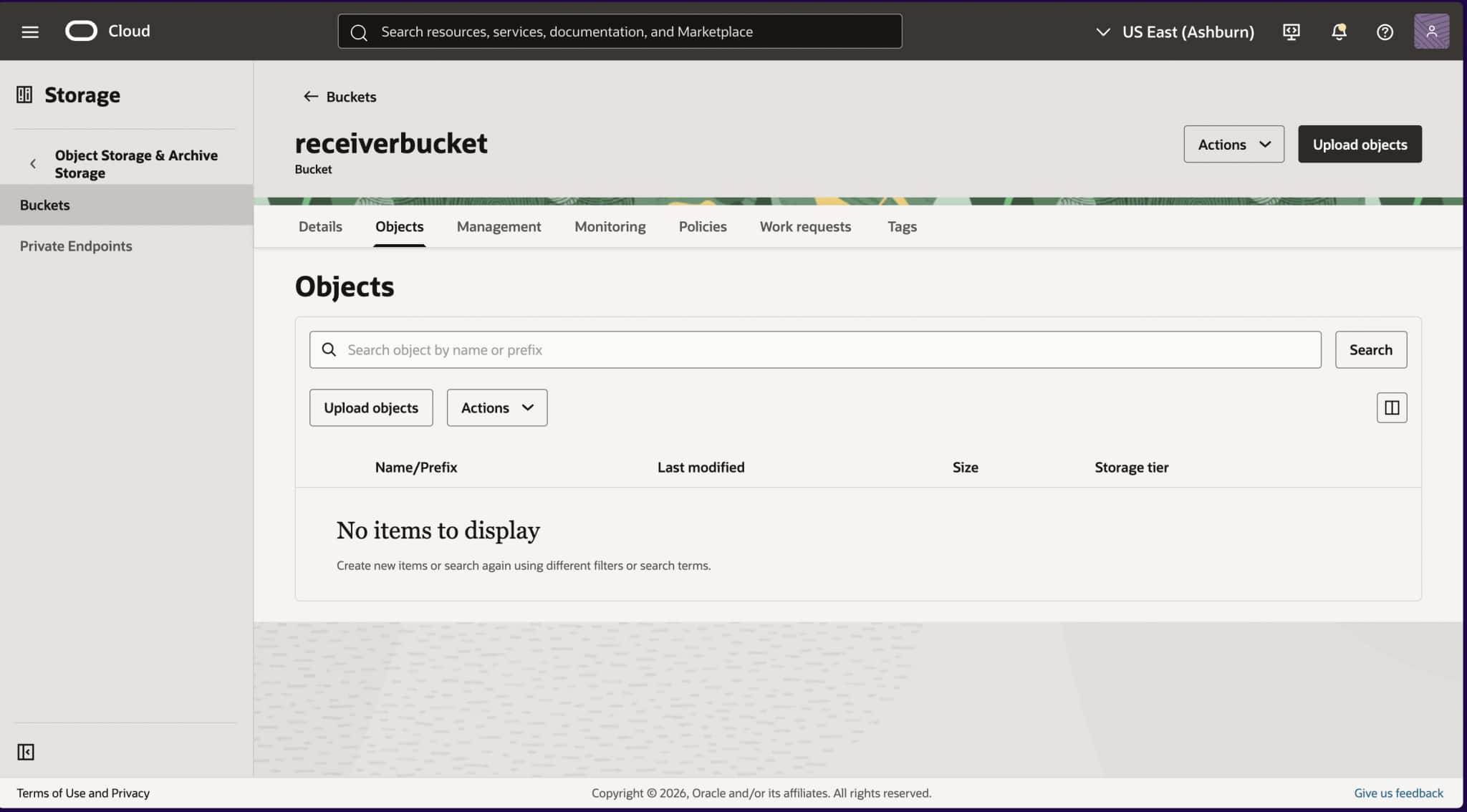 OCI Object Storage: How to Transfer Objects Between Buckets in Two ...