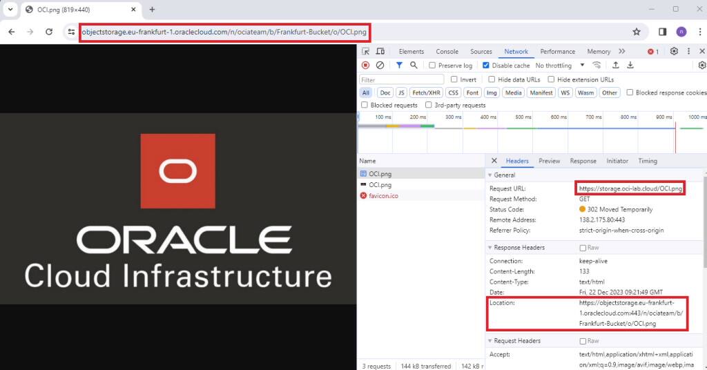 OCI DNS Geolocation Traffic Steering and Object Storage