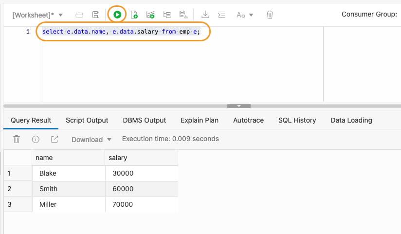 Oracle Database API for MongoDB