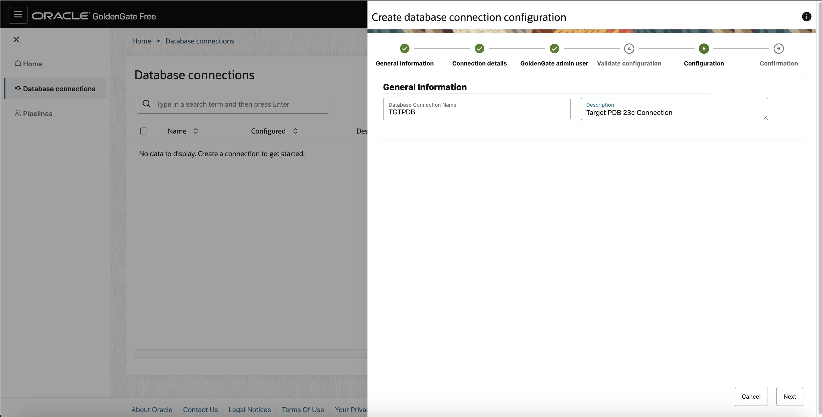 Oracle GoldenGate Free 23.3 with Oracle Database 23.3