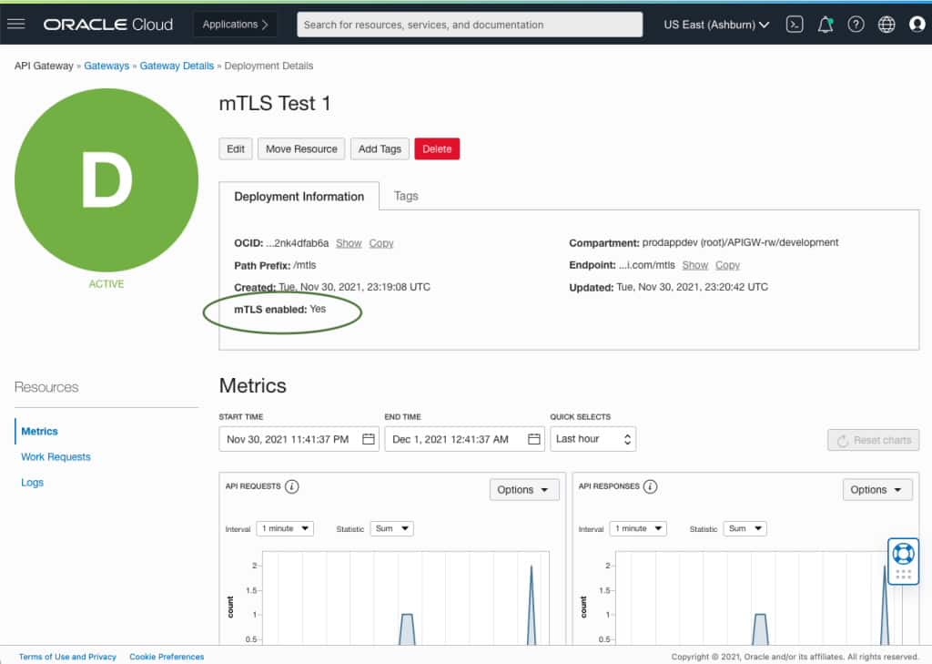 Announcing support for client mTLS and OCI Certificates in OCI API Gateway
