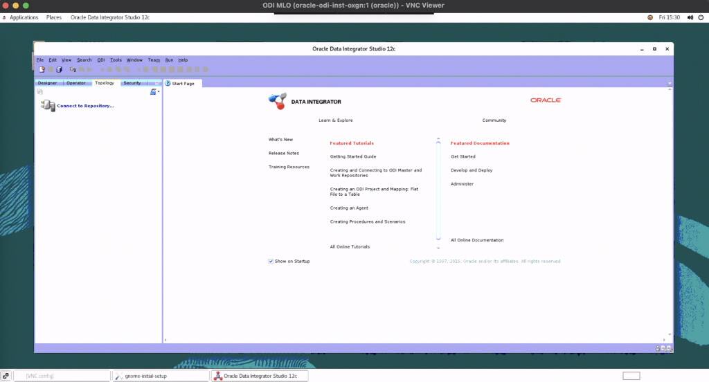 Connecting To Private Odi Marketplace With Vnc Viewer