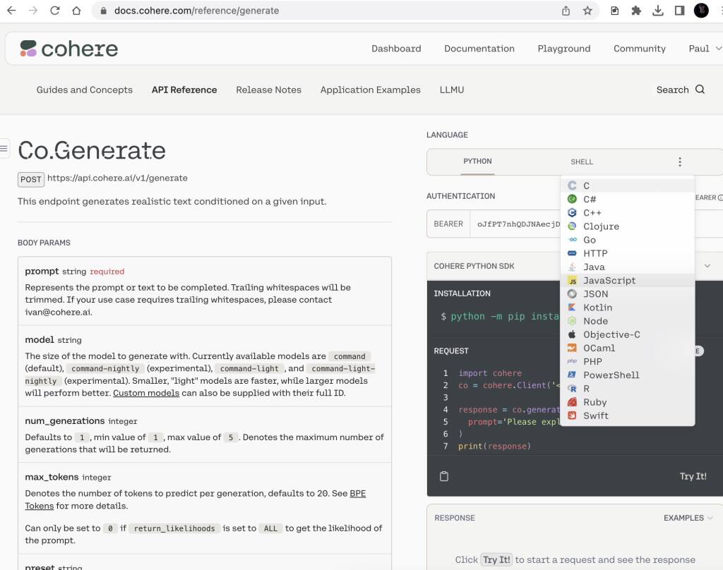 How To Call Cohere and Hugging Face AI from within an Oracle database using JavaScript (store ...