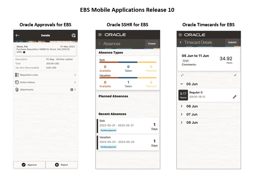 September 2023 Update for EBS Mobile Applications