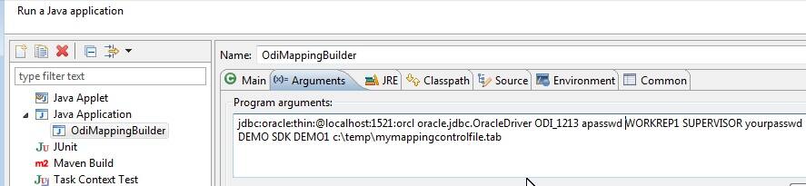 Odi 12c Eclipse And Updated Mapping Builder Example