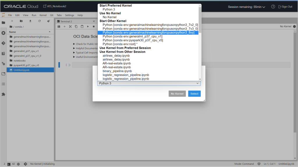 Create a Data Science Model for Oracle Analytics Cloud