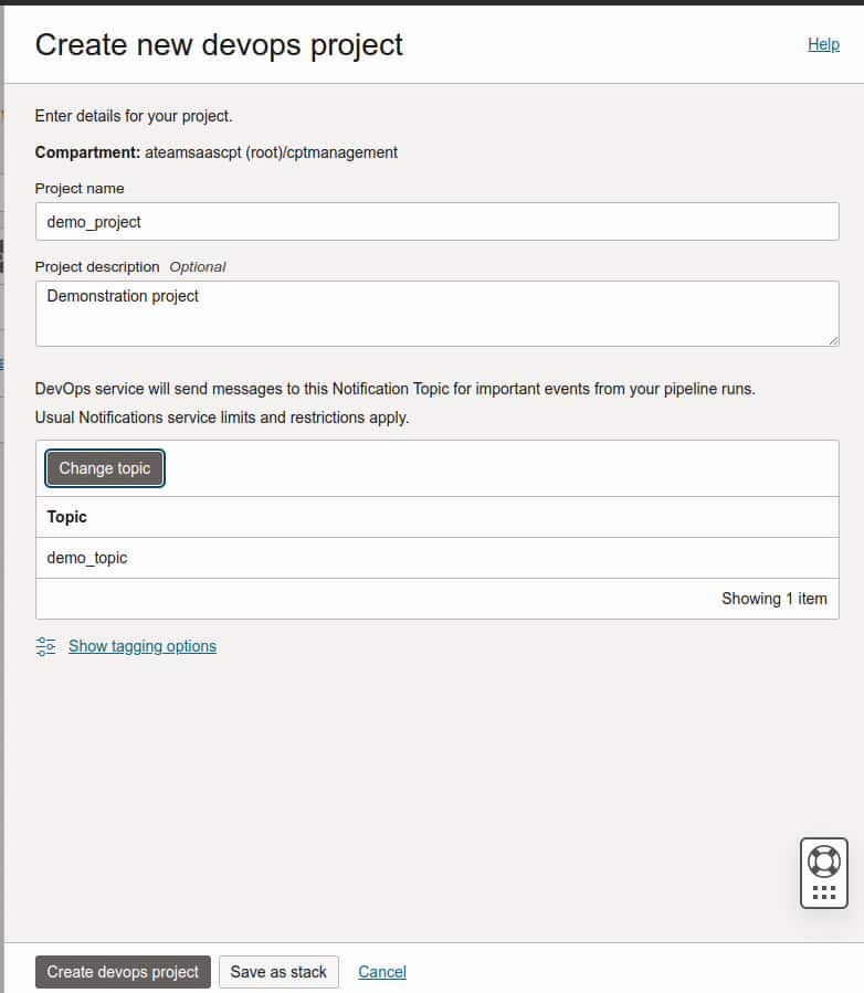 Using OCI devops and terraform to synchronize an OCI bucket with a git repository
