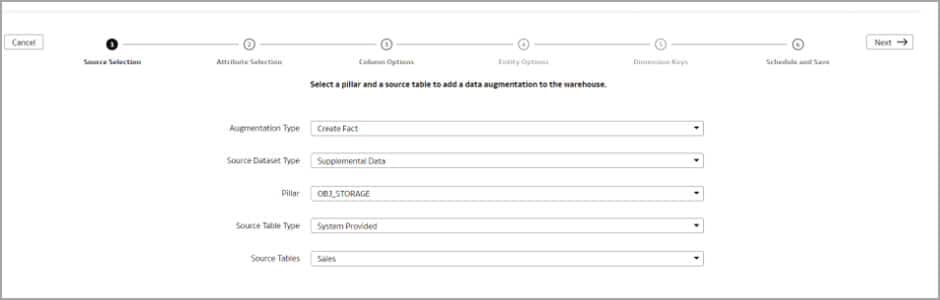 Loading Data From Oracle Object Storage Into Oracle Fusion Analytics