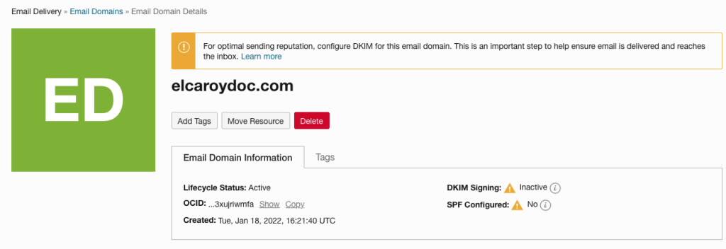 Step By Step Instructions To Send Email With Oci Email Delivery