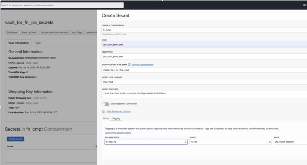 Automated Jira Ticketing using OCI Events, Notifications, and Functions