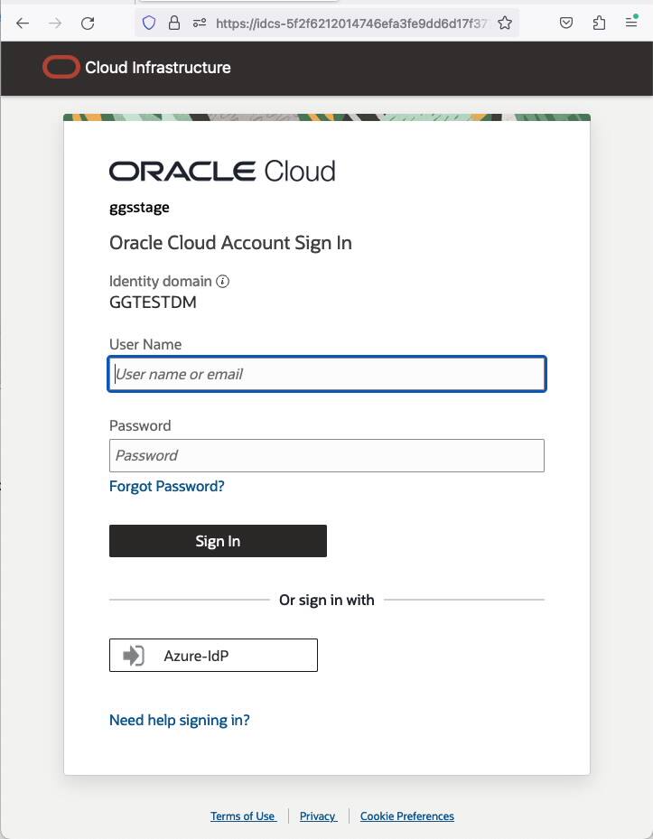 Setup Oci Goldengate With Microsoft Entra Id For Seamless Integration With Oracle Database Azure