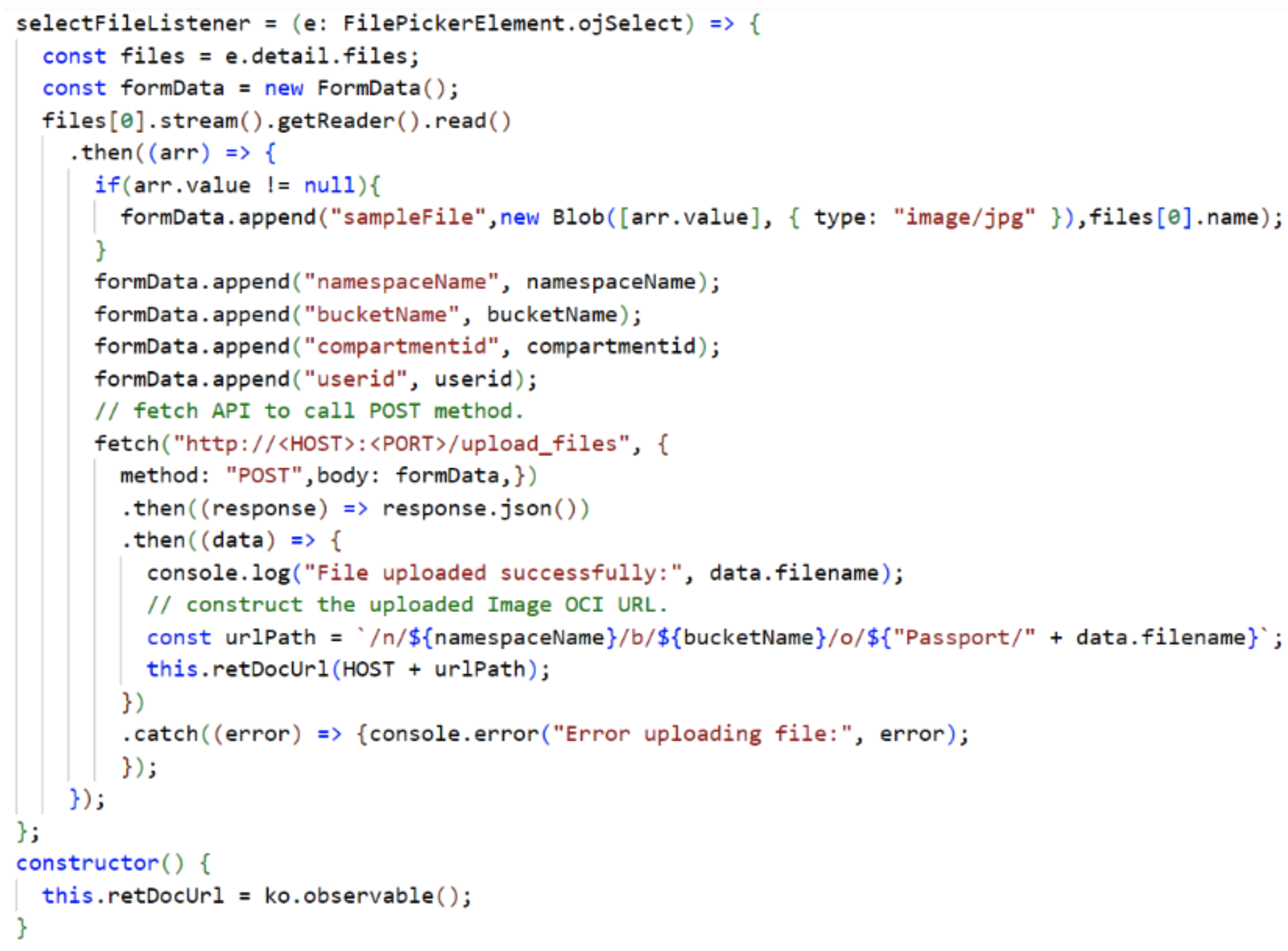 OCI Document Understanding: Using OJET apps with TypeScript OCI Document Understanding: Using OJET apps with TypeScript