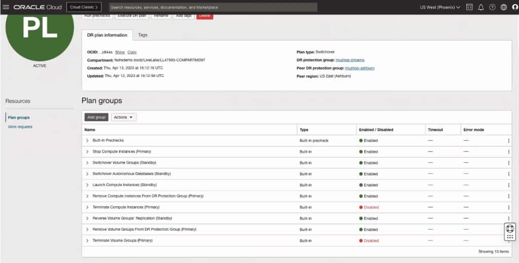 Oci Full Stack Disaster Recovery Servicefsdrをociで利用するメリット