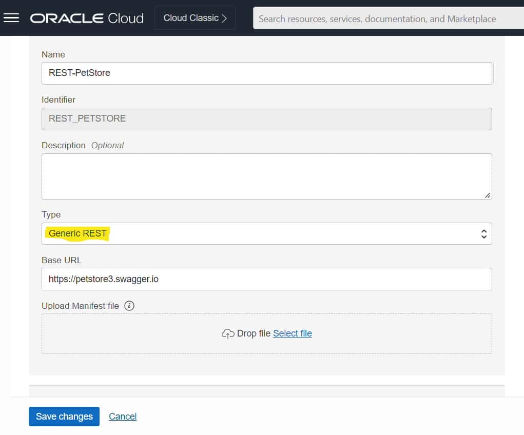 Extracting Rest Data Using Oracle Cloud Infrastructure Data Integration