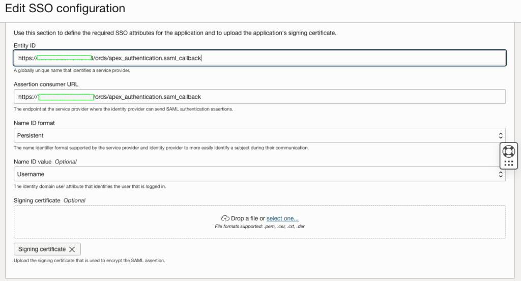 APEX SAML Sign-In Setup