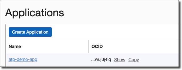 Oracle Functions - Connecting To An ATP Database