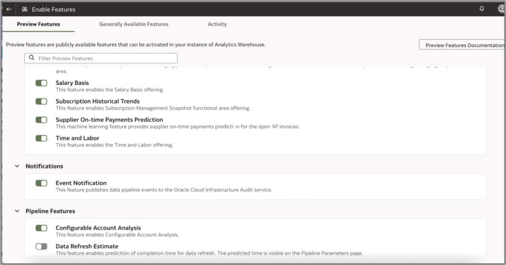 Oracle Fusion Analytics Get Notified When Your Data Refresh Completes