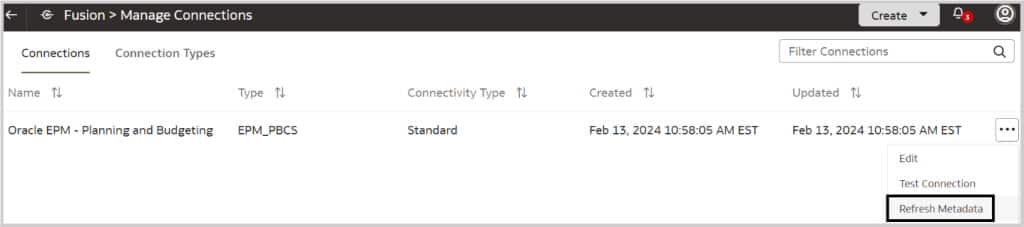 Load Data From Oracle Enterprise Planning And Budgeting Cloud Service Epbcs Into Oracle Fusion 