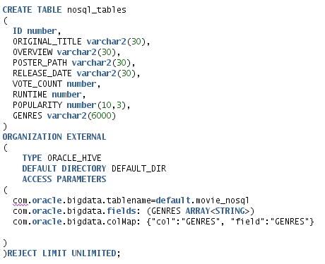 Big Data SQL Quick Start. Big Data SQL over complex data types in ...