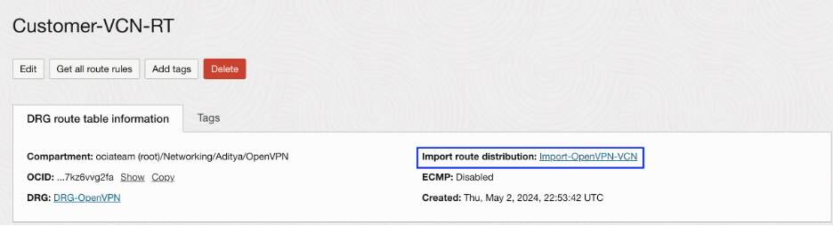 User-based Access on OCI using OpenVPN
