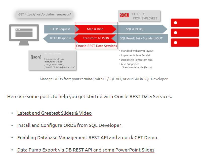 Rest Services Now Available For Oracle Autonomous Database 