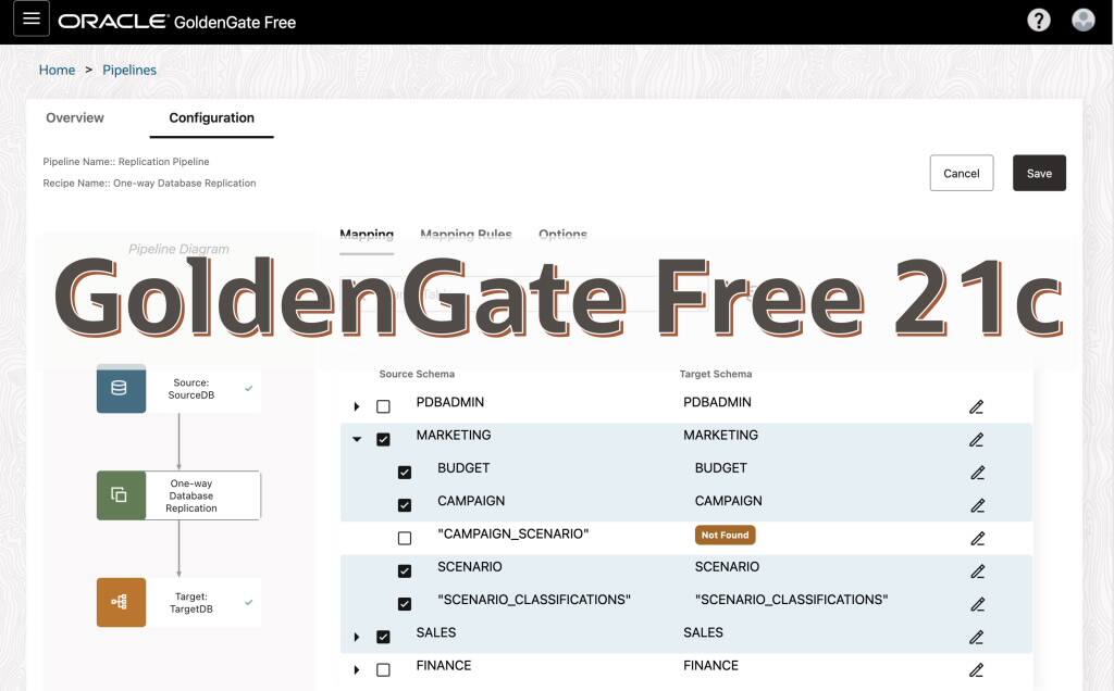 Oracle GoldenGate Free now available!