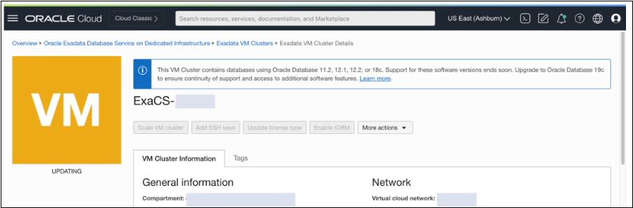 Configuring Dynamic Scaling In Oracle Exadata Cloud Infrastructure