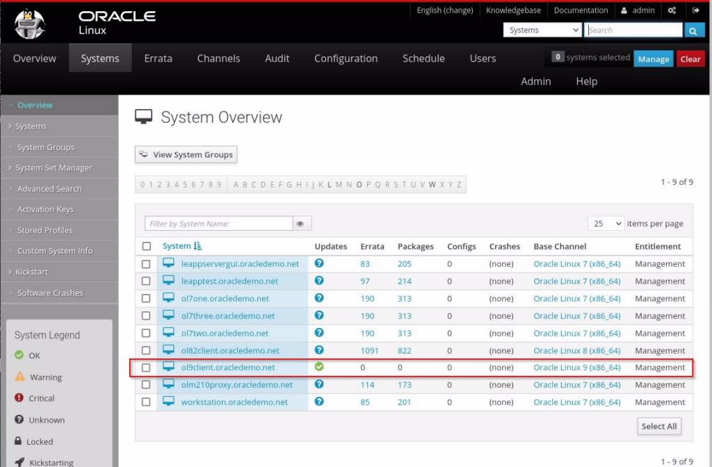 How to patch Oracle Linux 9 with Oracle Linux Manager How to patch Oracle Linux 9 with Oracle Linux Manager