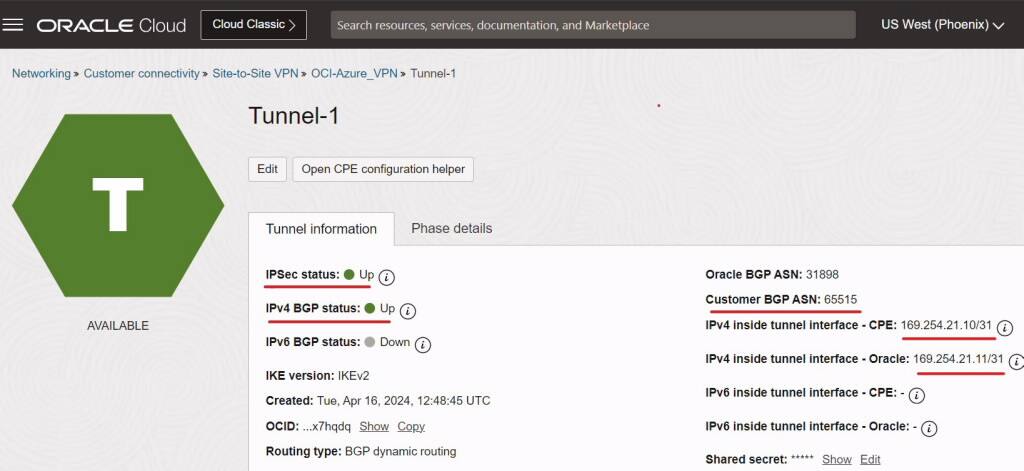 Setting Up Site-to-Site VPN Connectivity from OCI to Azure Virtual WAN