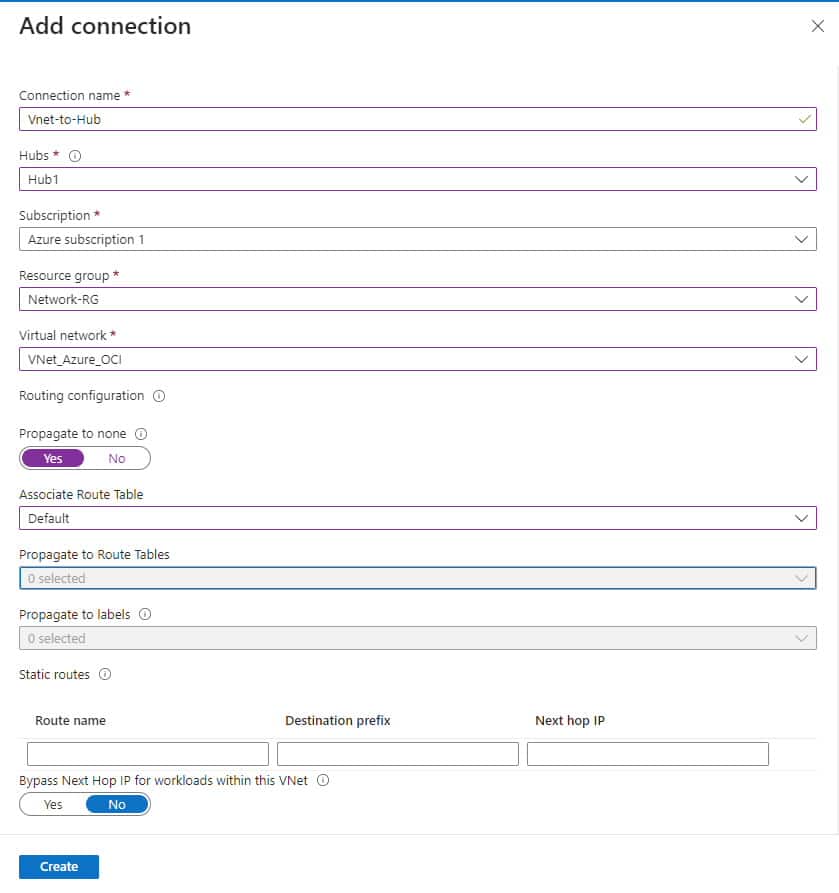 Set Up A Private Interconnect Between Oci And Microsoft Azure