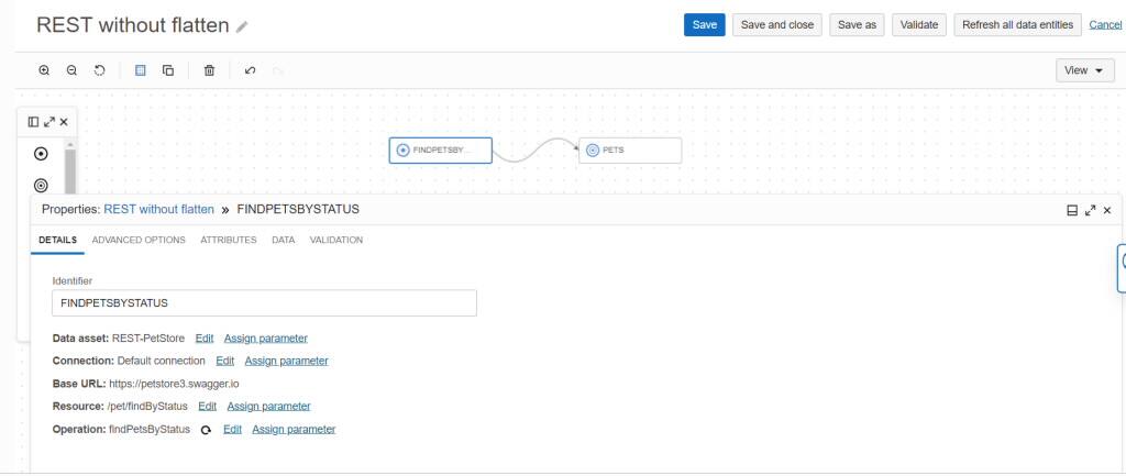 Extracting Rest Data Using Oracle Cloud Infrastructure Data Integration