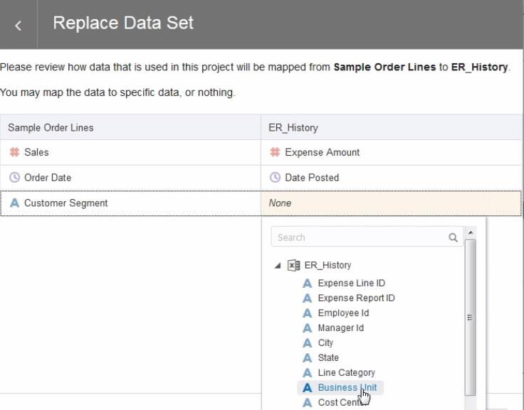 Replace Datasets Faster with Oracle Analytics Cloud Replace Datasets Faster with Oracle Analytics Cloud