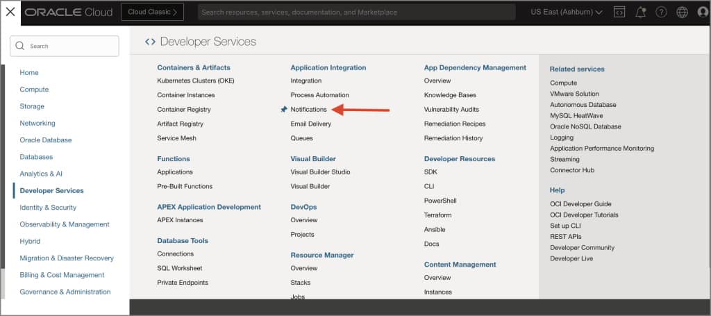 Enabling Oci Notifications For Data Flows In Oracle Analytics Cloud